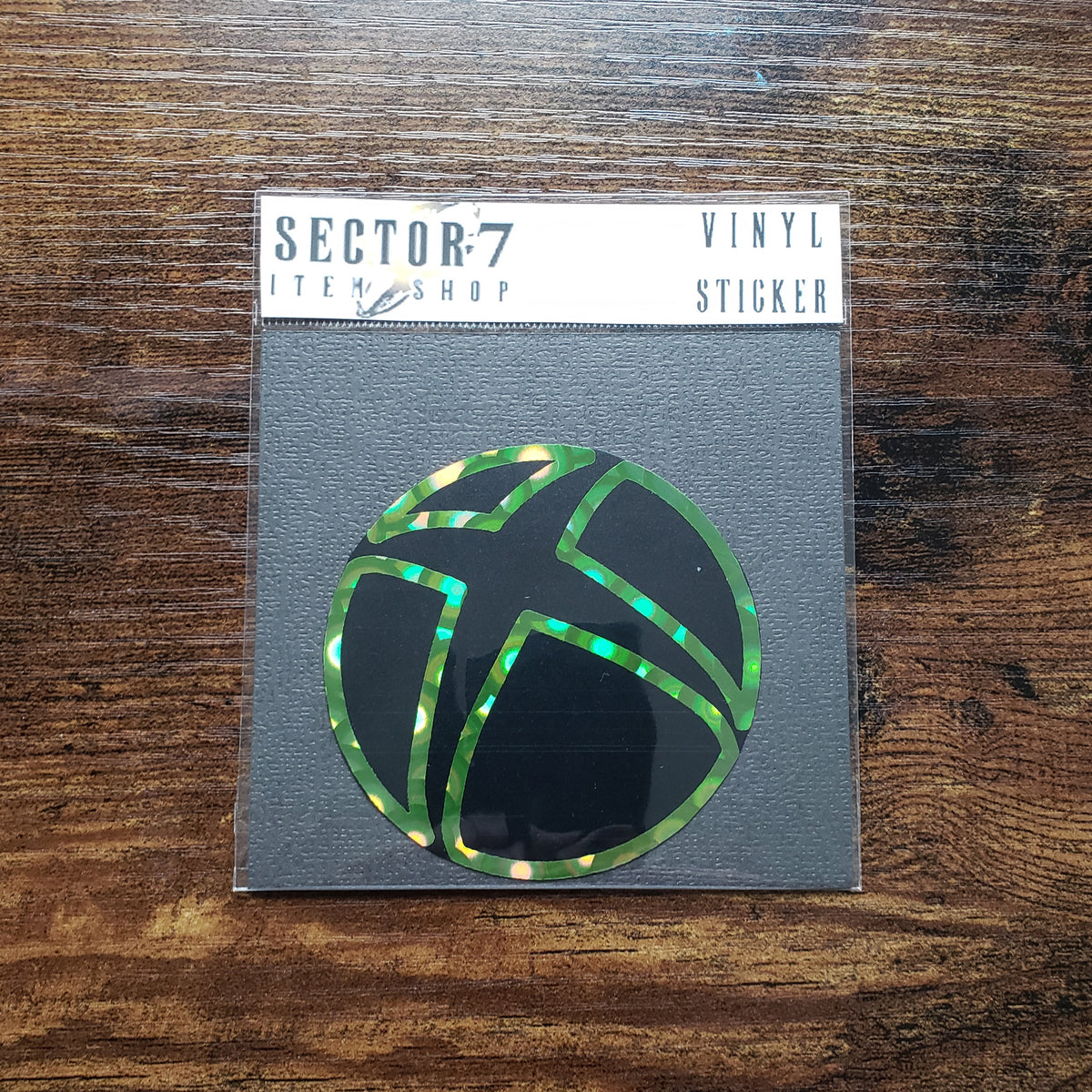 Green Box Vinyl Sticker | Sector 7 Item Shop